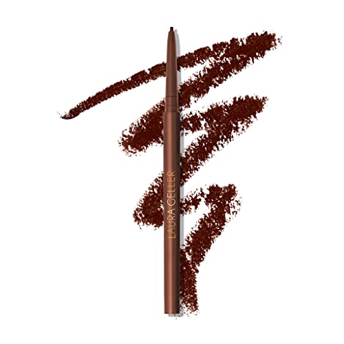 LAURA GELLER NEW YORK INKcredible Precision Gel Eyeliner - Brown Eyed Girl - Waterproof - Retractable Eyeliner - Ultra-Thin Tip