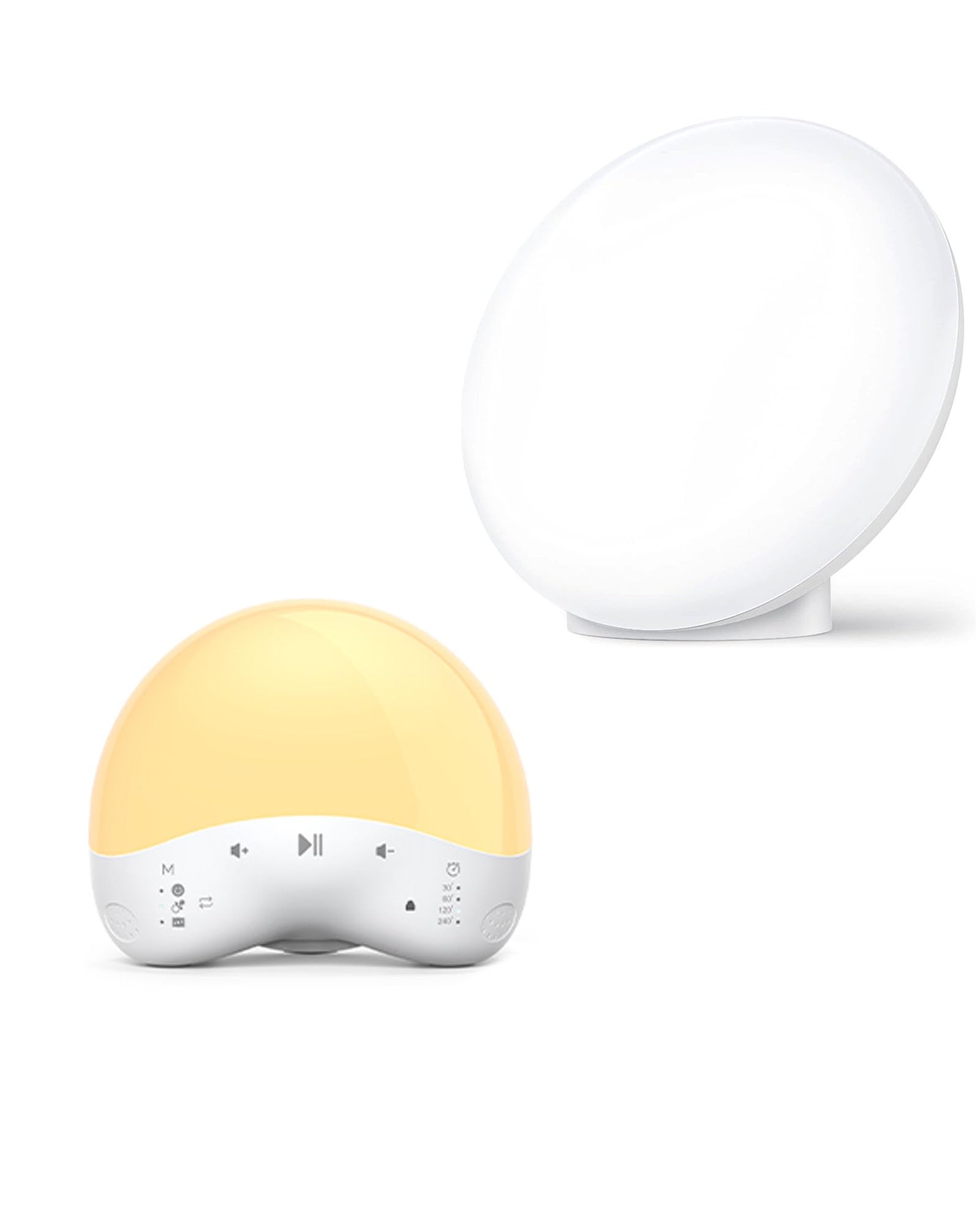 HawKam Desk Lamp/Light with Night Light for Kids,10000 Lux Daylight Lamp Touch Control with 20%-100% Adjustable Brightness Levels,Memory Function & Compact Size for Home Office Travelling