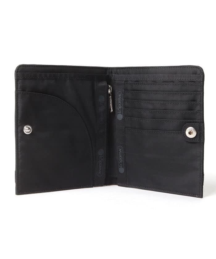 LeSportsac(レスポートサック) Women Wallet Passport Case, Recycled Black JP, One Size