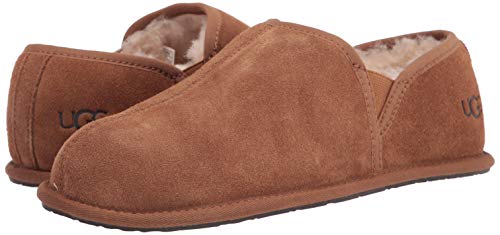 UGG Men's Scuff Romeo II Slipper, Chestnut, 12