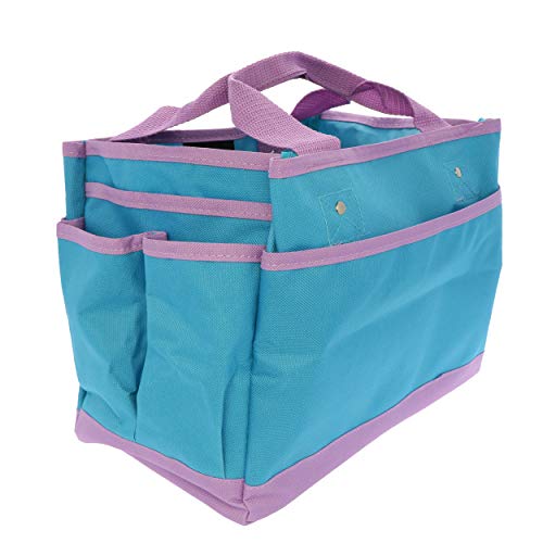 Miracle-Gro MG10010 Garden Tote Bag - Roomy Gardening Tote with 14 Pockets, Polyester, Gardening Hand Tool Organizer