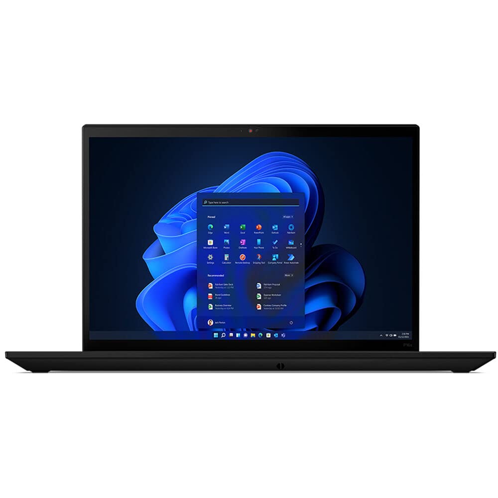 Lenovo 2022 ThinkPad P16s Mobile Workstation 16" WUXGA IPS 12-Core 12th Intel i7-1260P NVIDIA T550 4GB Graphics 24GB DDR4 1TB SSD Backlit KB FP Reader Thunderbolt 4 WiFi 6E Windows 10 Pro w/ 32GB USB