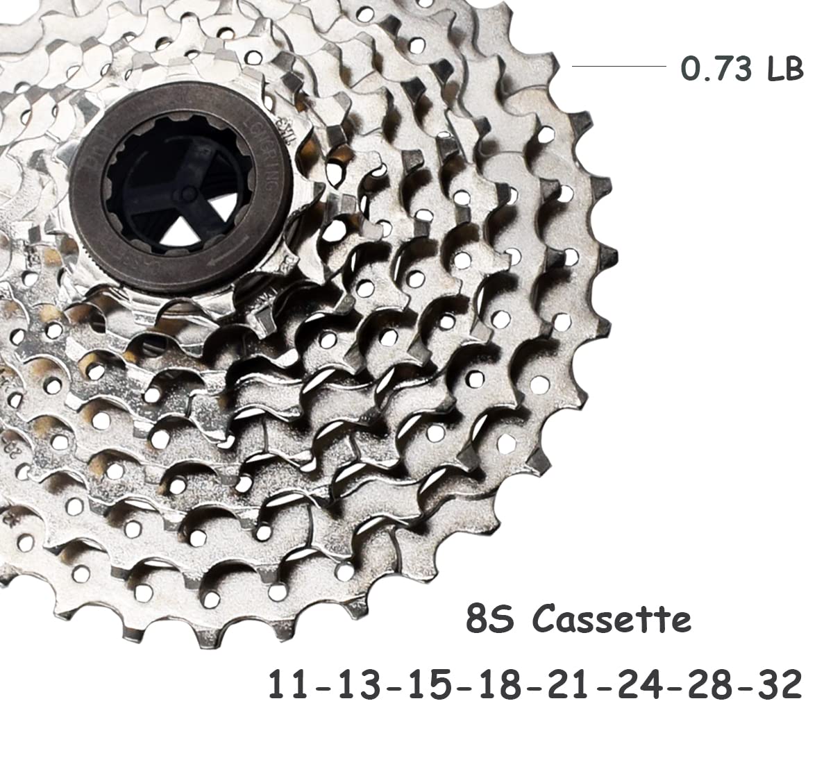 LITHWORK DNP 8 Speed Cassette 11-32 for Electric Bike MTB 8spd Sprocket
