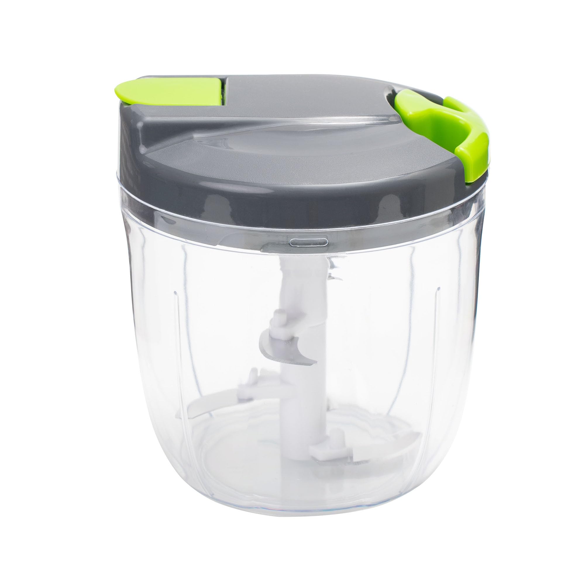 Sifenma Manual Food Processors & Chopper with Cover and Handle, Manual Onion Chopper Slicer Cutter, Vegetable Chopper, Suitable for Garlic Carrots Onions Peppers Fruits Mincing.(900ML)