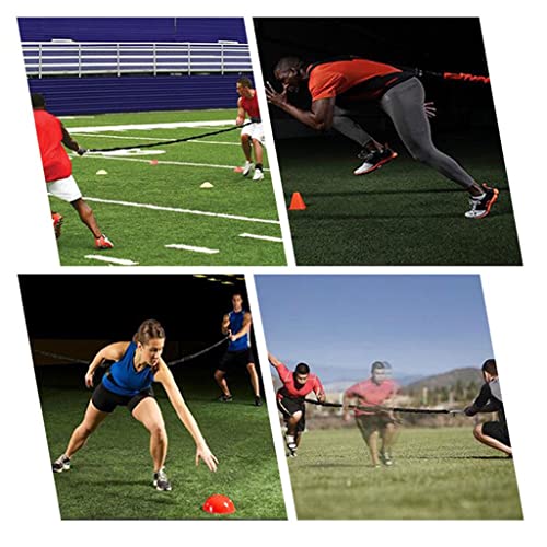 JIAMEI 2/3/5m Fitness Equipment Double Resistance Band Training Pull Rope Stretch Rope Track Field Running Explosive Force Jumping (Color : White-Dinosaur Doodle4, Size : 2m)
