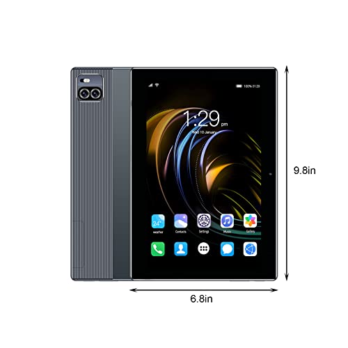 New 10.1 Inch Ultra-Thin HD Tablet WiFi Bluetooth Android 10 Core Voice Call Game Tablet Supports SIM Communication Function, Front and Rear Dual Cameras