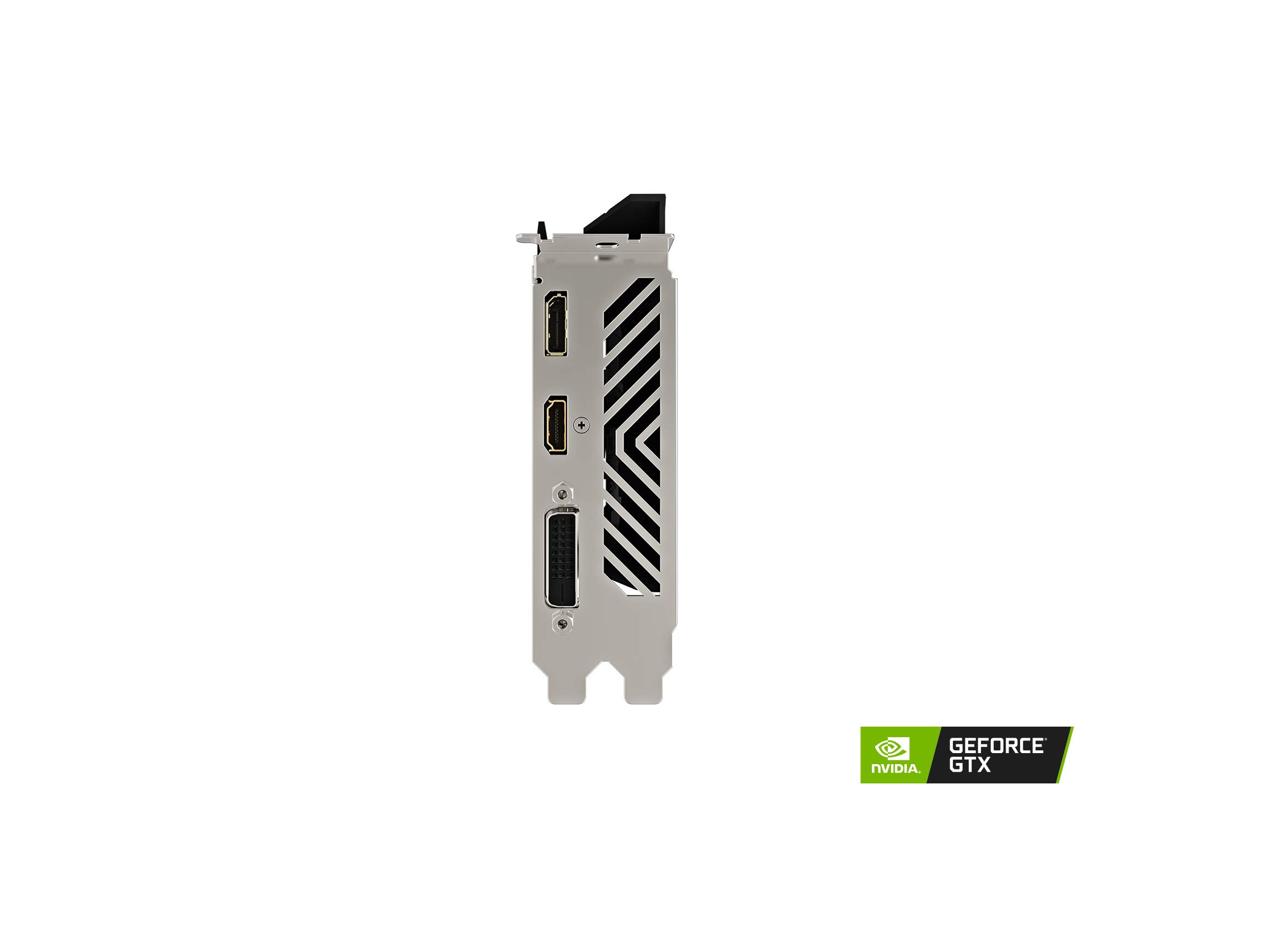 GIGABYTE GeForce GTX 1650 D6 OC 4G Graphics Card, 170mm Compact Size, 4GB 128-Bit GDDR6, GV-N1656OC-4GD REV2.0 Video Card