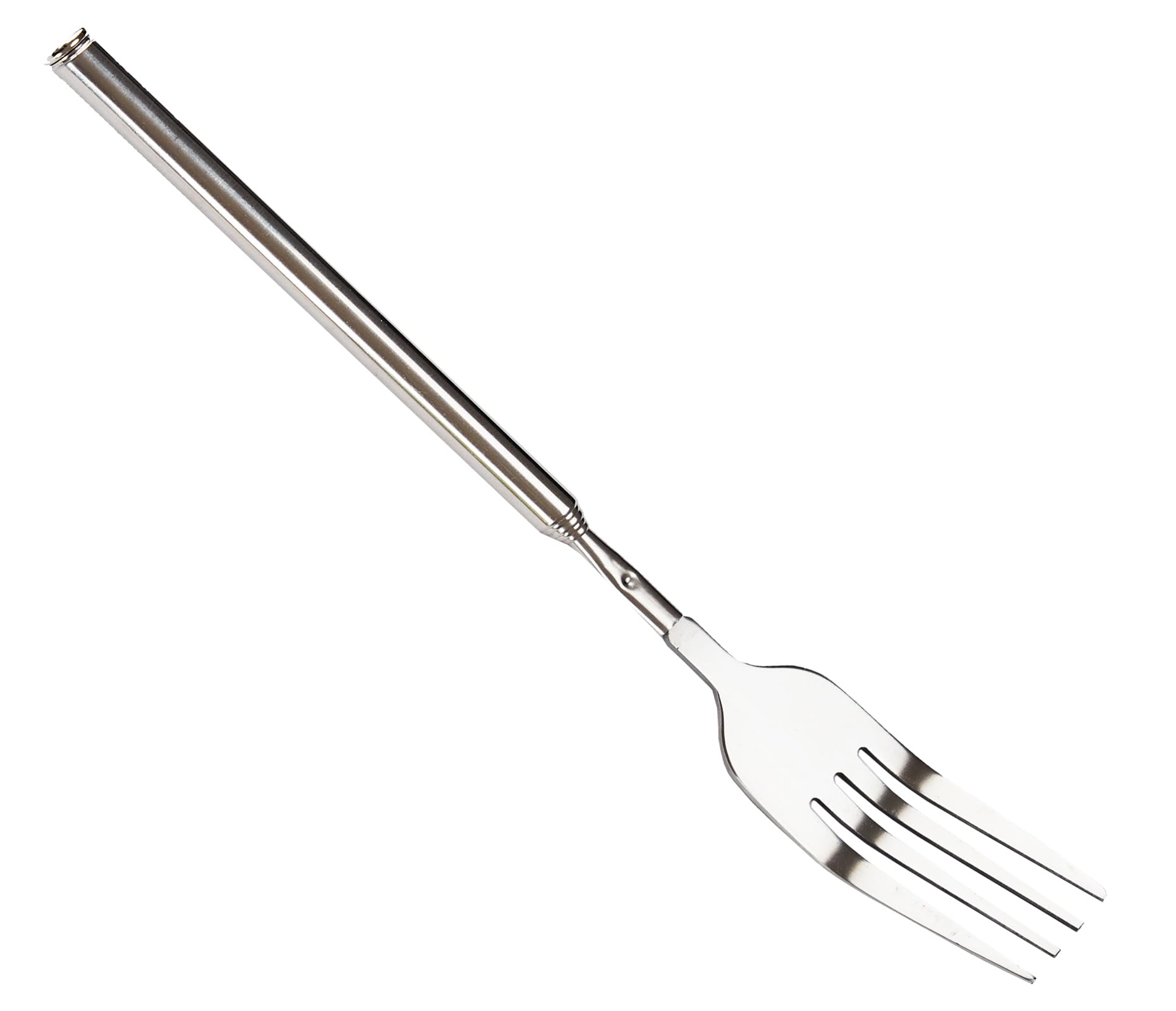 Telescopic Fork Extendable Fork Extending Fork 63cm Long Stainless Steel Retractable Fork Extendable Dinner Fruit Dessert Fork Dinner Forks 9"~25"