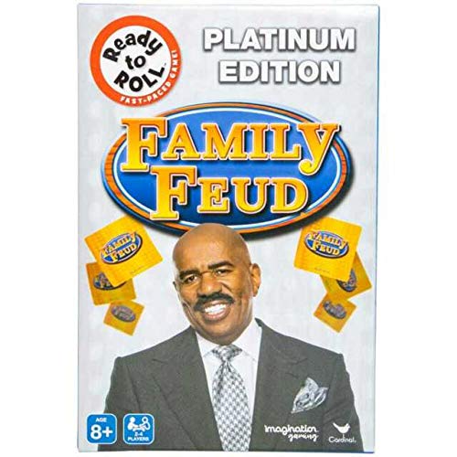 Family Feud Game Platinum Edition (Bonus Includes Stickers for Children-Type May Vary) Educational and Family Fun All Together!