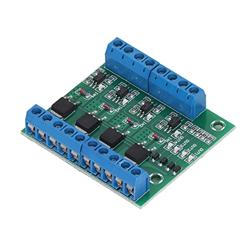 PLC Drive Board, MOS Driver Module Easy Control PWM 3-20V Input DC 3.7V‑27V Output Stable Performance for Pump