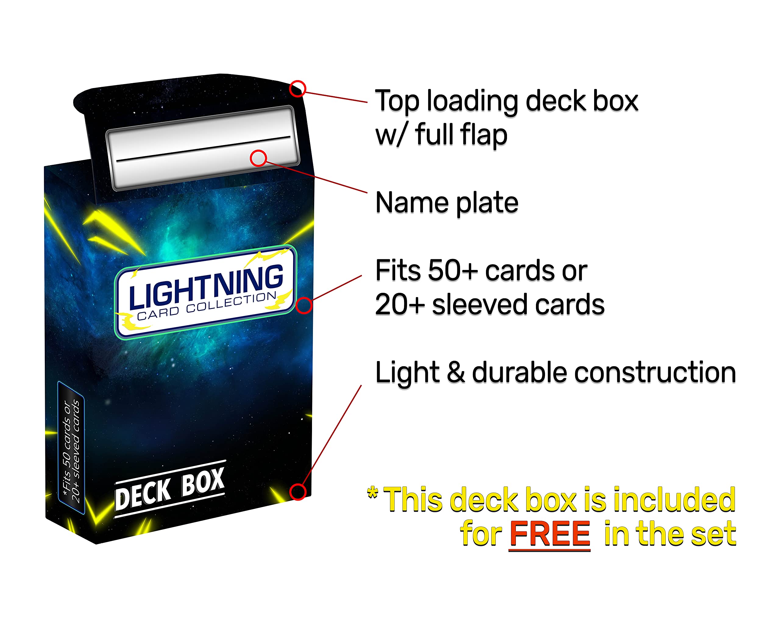 Lightning Card Collection 3 Ultra Rare Card Pack Could Come with v Cards, EX, GX, or Full Art Cards Plus a Deck Box