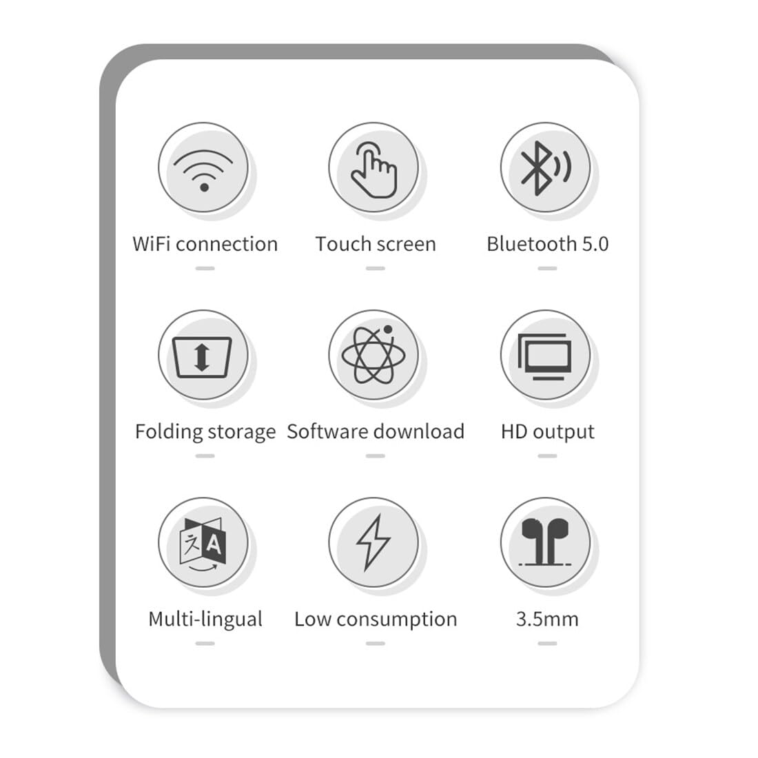 JoySeed Powkiddy X18S Handheld Arcade Game Console Android11 with Touching Screen, 64G 5.5-inch IPS Retro Portable Gaming Console Gameplayer