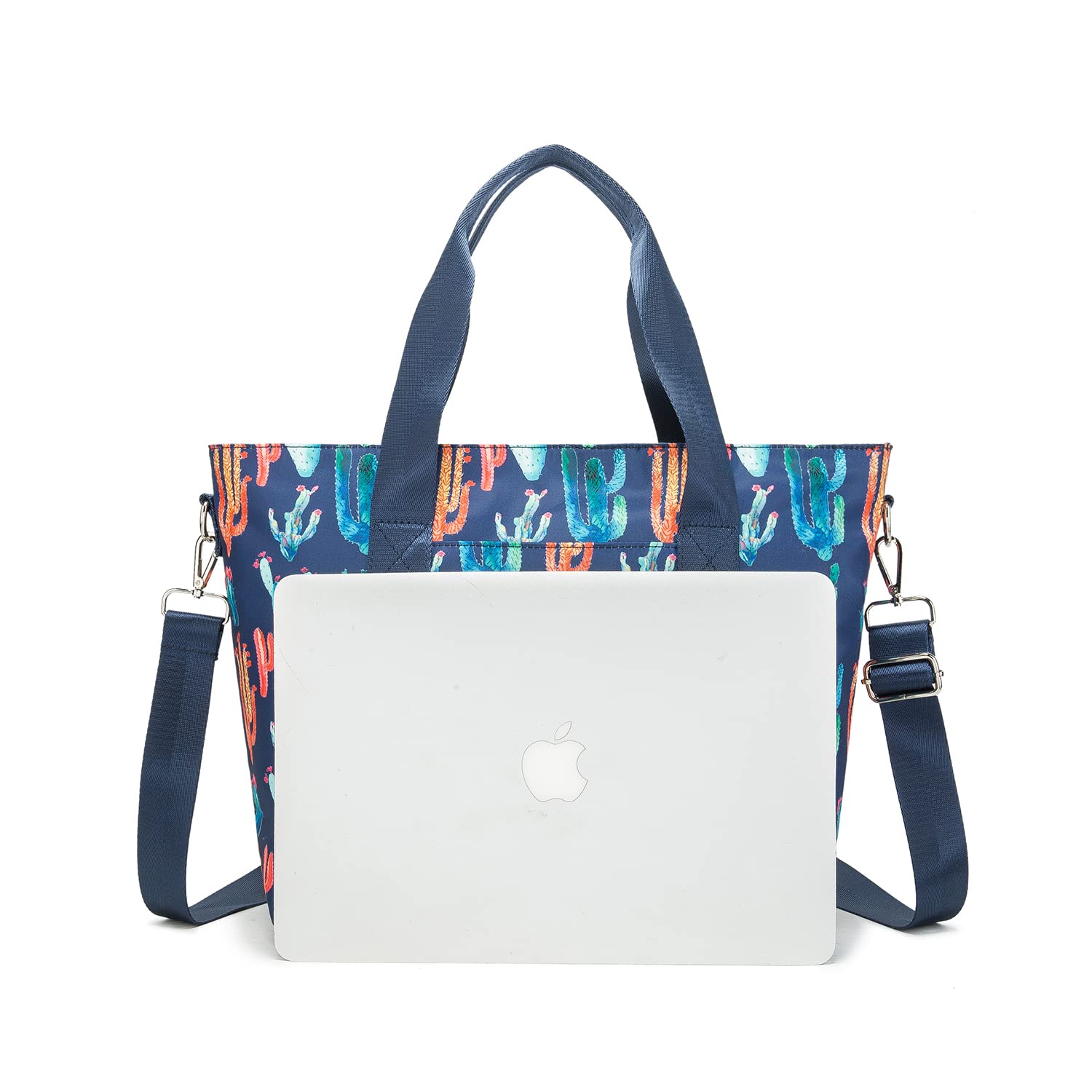 LIKEYOU Women's Tote Bag for Women Water Resistant single shoulder strap handbag work travel single shoulder bag (Cactus Flower)