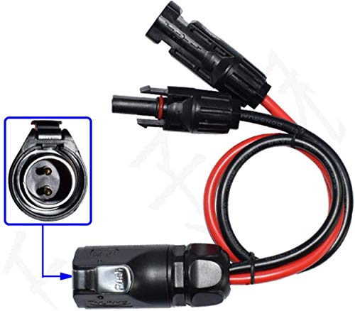 LIXIN 6.5ft 10AWG 2 Pin Power Industrial Circular Connector,for Furrion,Solar Panel Suitcase,Forrest River RV Ports