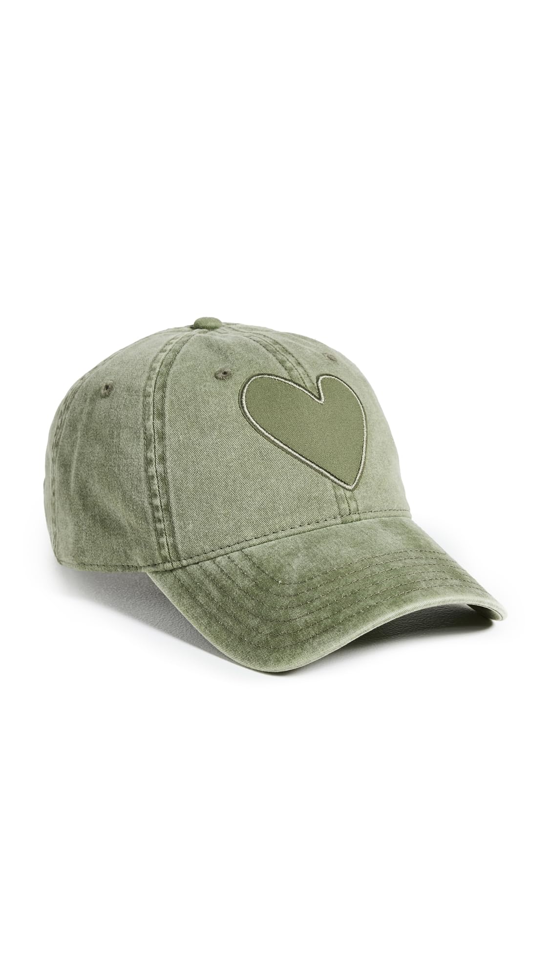 Kerri Rosenthal Women's KR Imperfect Heart Hat, Green, One Size