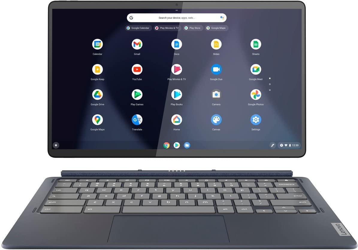 Lenovo IP Duet 5 Chromebook 13Q7C6 13.3" Qualcomm Snapdragon 7c Gen2 4GB Ram 64GB eMMC Chrome OS (Renewed)