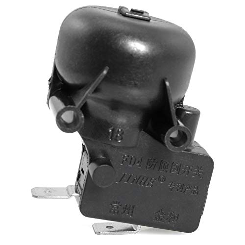 Magic&shell Tip Over Switch 2PCS AC 125V/250V 16A Anti-Tilt Switches with Two Terminals for Patio Heater Electric Fan Anti-Dump Switch