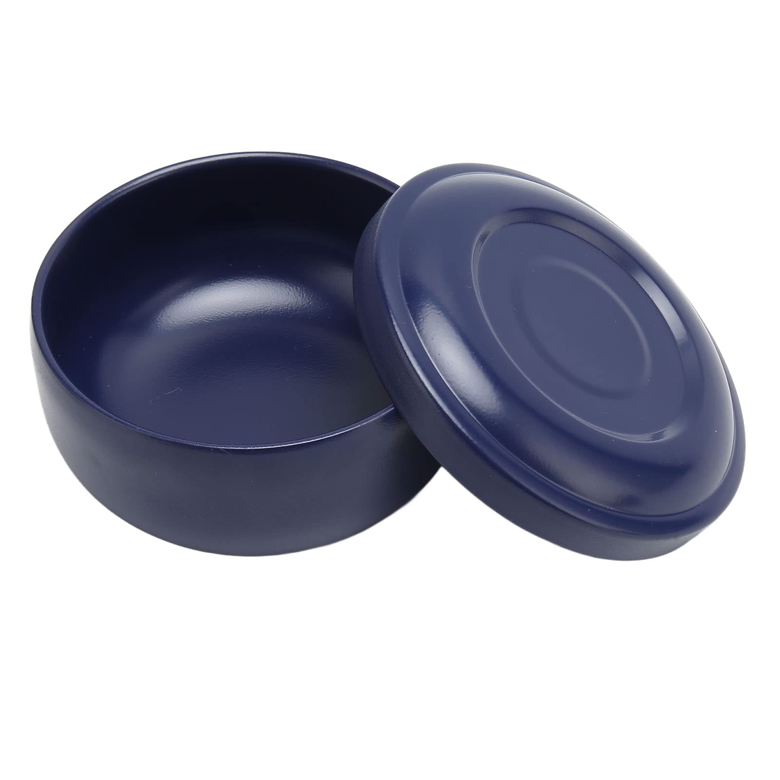 Rosvola Shaving Soap Bowl, Easy To Lather Shaving Foam Bowl with Lid for Travel