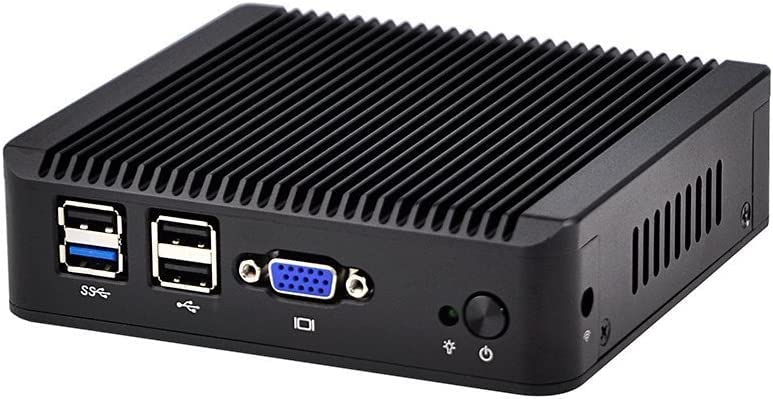 InuoMicro Mini pc Linux G3540W Intel Pentium N3540, 2.16 Ghz, 8GB DDR3 RAM 512GB SSD with WiFi, Firewall Micro Appliance Router Network Security Fanless Mini Pc