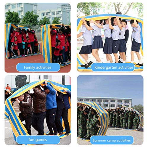 Fowecelt Indoor Outdoor Teamwork Carnival Games for Adults Kids Family Field Day Backyard Birthday Party Games - Fun Group Activity Playing Run Mat
