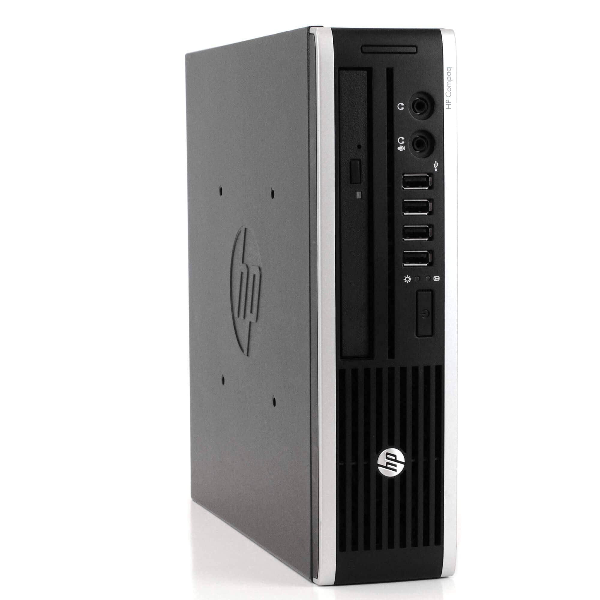 HP Elite 8200 Ultra Slim Desktop PC - Intel Core i5-2400S 2.5GHz 8GB 250GB DVDRW Windows 10 Professional (Renewed)