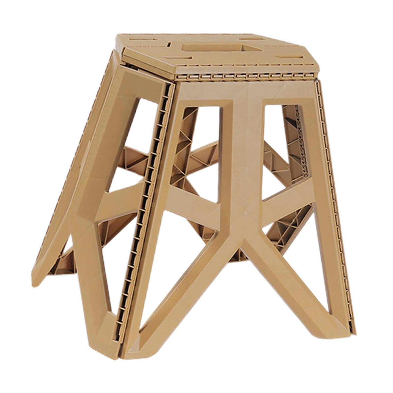 LMMDDP Collapsible Foldable Stool Camping Chair Outdoor Lightweight Hiking BBQ Seat Lazy Resting ( Color : E , Size : 1 )