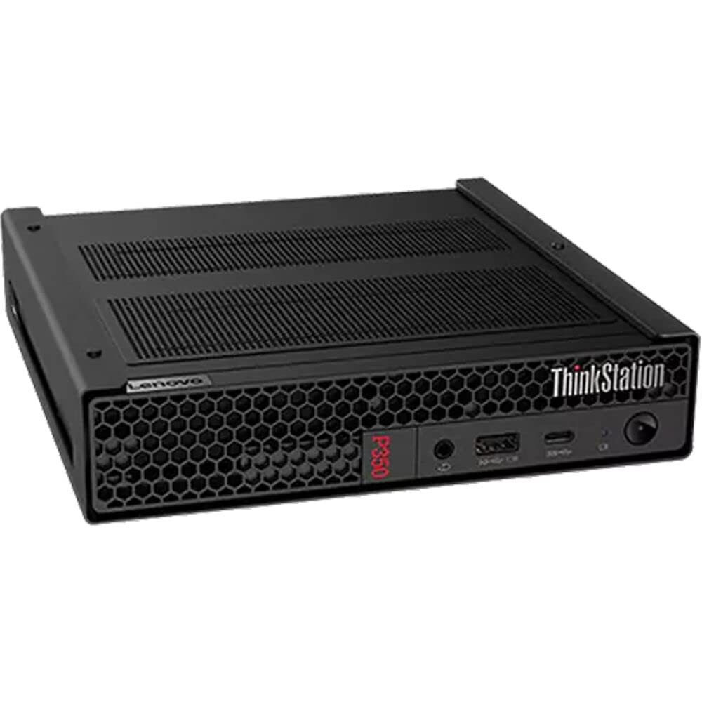Lenovo ThinkStation P350 Tiny Home & Business Mini Desktop (Intel i7-11700 8-Core, 32GB RAM, 2x512GB PCIe SSD (1TB), Intel UHD 750, WiFi, Bluetooth, HDMI, USB 3.2, Win 11 Pro) with Hub