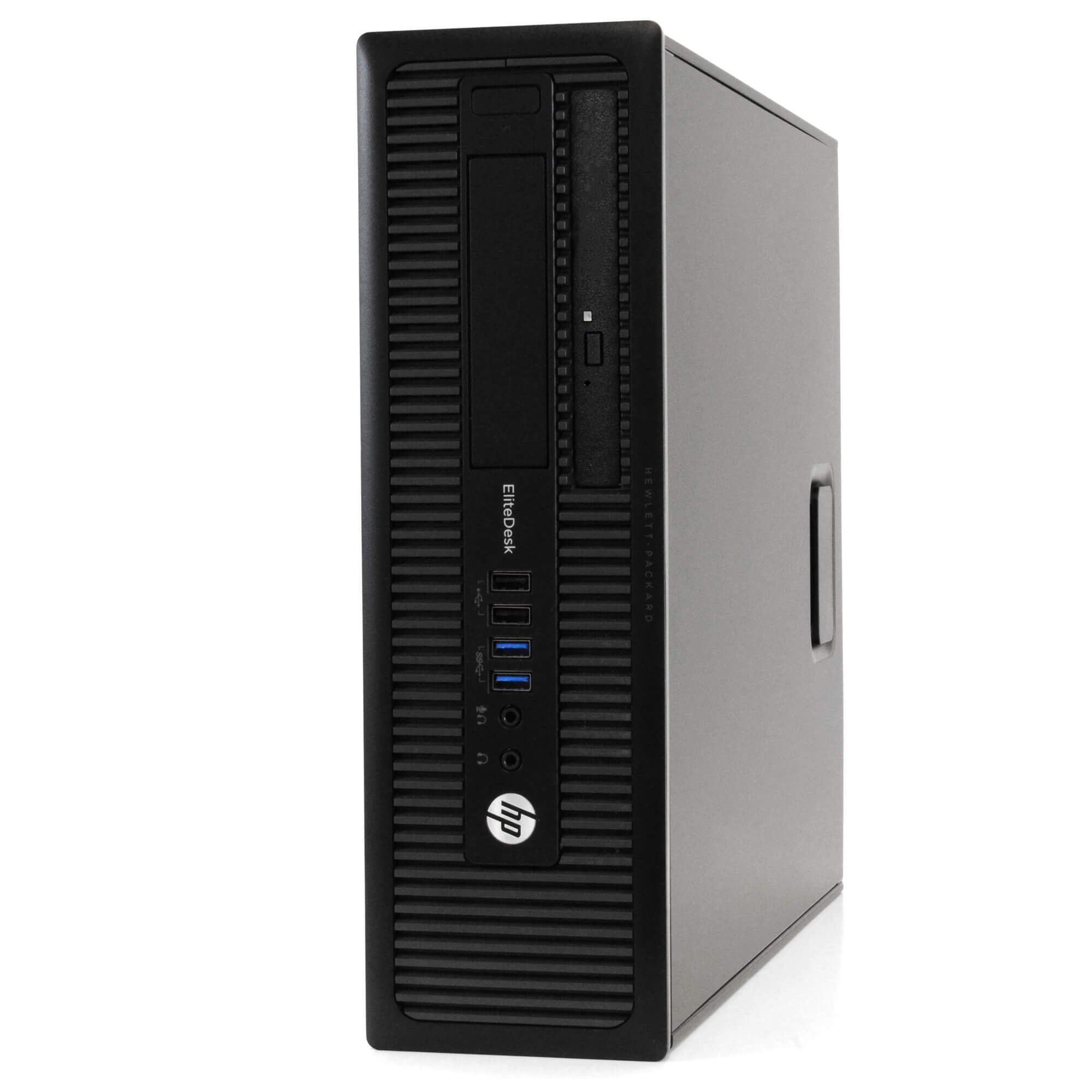 HP EliteDesk 800 G1-SFF, Intel Core i7-4770 3.4GHz, 16GB RAM, 2TB Hard Drive, DVDRW, Windows 10 Pro 64Bit (Cerfified Renewed)