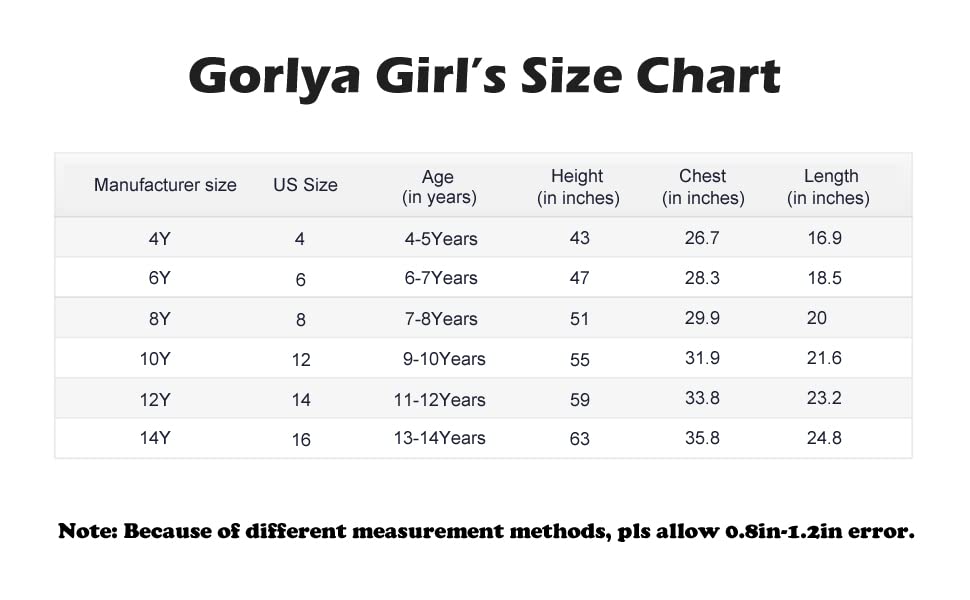 GORLYA Girl's Pullover Tops Cute Cartoon Graphic Print Sweatshirt Clothes for 4-14 Years Kids (GOR1059, 7-8Y, Black)