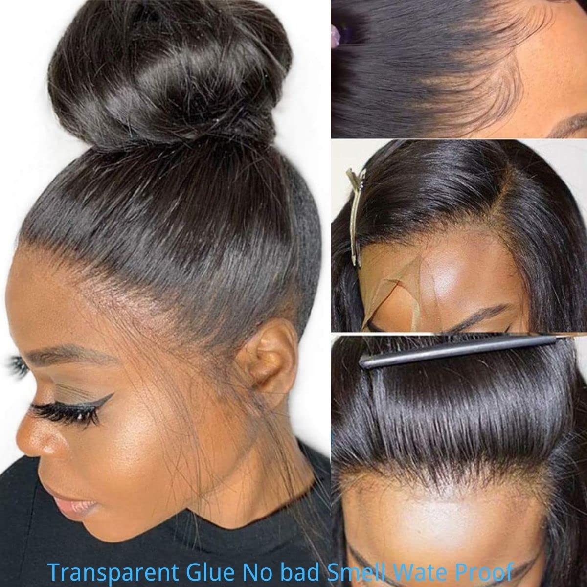 Wig Glue for Front Lace Wig-1.3oz - Invisible Bonding Glue: Extra Moisture Control, Bold Hold Lace Wig Adhesive for Oily Scalps and Cosplay Wig (1 Bottle Glue)