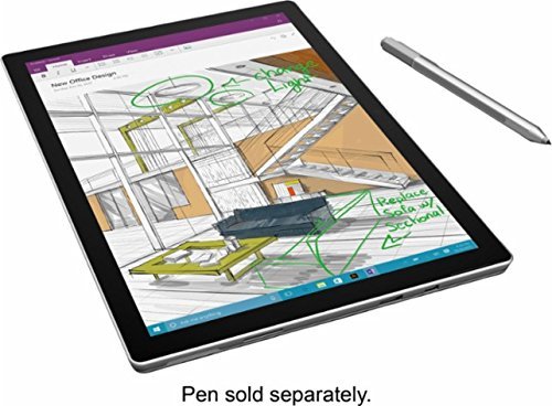 Microsoft Surface Pro 4 Bundle, 12.3 inches Touchscreen PixelSense 2736 x 1824, Intel Core i5-6300U 2.4 GHz, 4GB RAM, 128GB SSD Windows 10 Pro (Renewed)