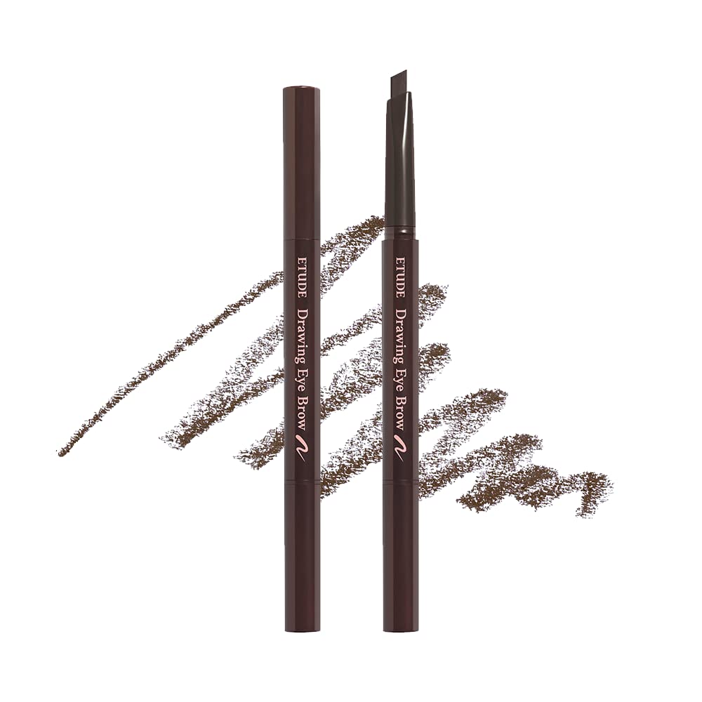 ETUDE HOUSE Drawing Eye Brow #7 Light Brown | Long Lasting Eyebrow Pencil for Soft Textured Natural Daily Look Eyebrow Makeup