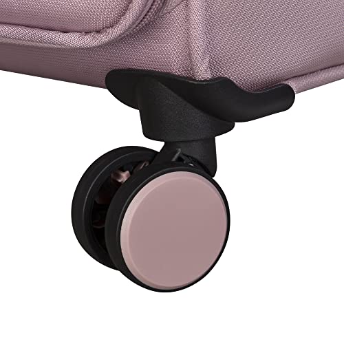 it luggage Accuracy 28" Softside Checked 8 Wheel Spinner, Soft Pink