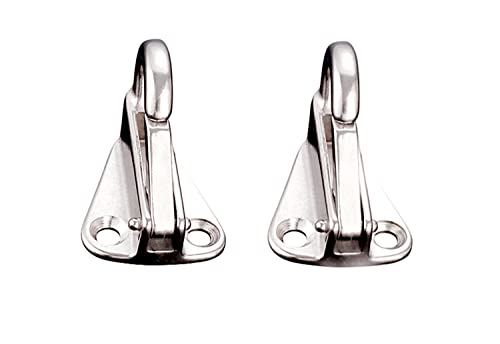 Stainless Steel 316 Fending Hooks Fender Spring Hook Snap Attach Rope Boat Sail Tug Ship Marine Hardware Boats Accessories (2)