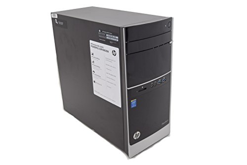 HP Pavilion 4th Gen Intel Core i3-4130 Desktop Computer, 4GB RAM, 1TB HDD, Intel HD Graphics 4400, Windows 8.1
