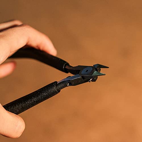 Micro Sprue Cutting Plier Super Sharp Precision Nipper - Heavy Duty Wire Cutters for Plastic Models, Gundam, Warhammer, and All Sprues - Tool for Clean and Accurate Cuts