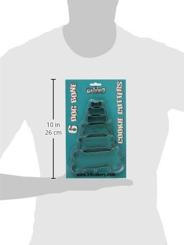 K9Cakery 6 Bone Shaped Cookie Cutters