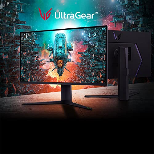 LG 32GQ950-B 32" Ultragear UHD 4K Nano IPS with ATW 1ms 144Hz Monitor with G-SYNC Bundle with Deco Gear Wired Gaming Mouse and Deco Gear Large Extended Pro Gaming Mouse Pad