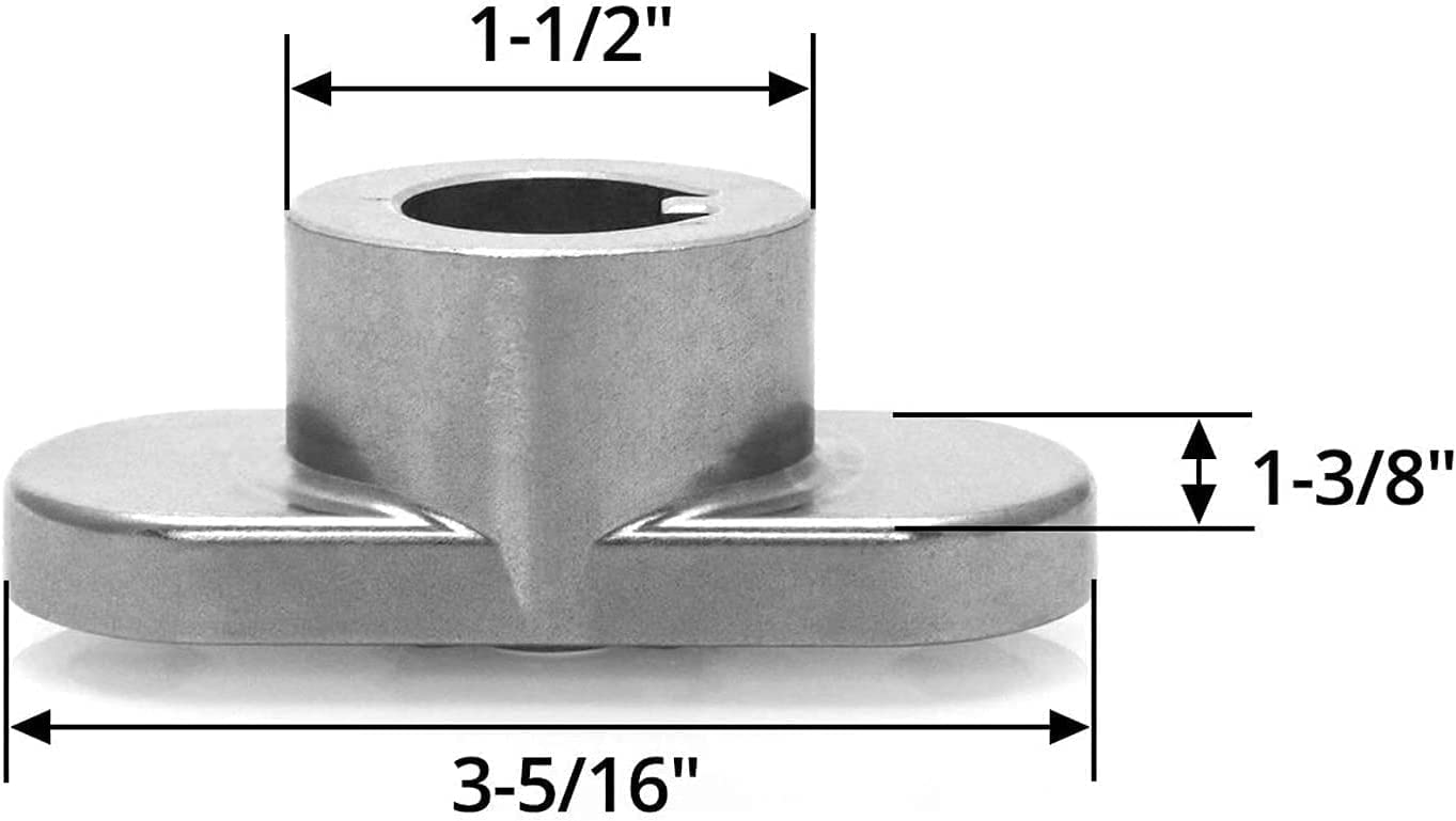 Gpartsden 748-0376E Blade Adapter Kit with One Single Kit 710-1044 for MTD 748-0376 748-0376A 748-0376B 748-0376C 748-0376E Mowers