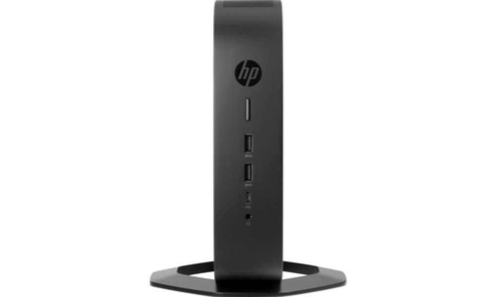 HP t740 Thin Client - AMD Ryzen V1756B Quad-core (4 Core) 3.25 GHz - 8 GB RAM DDR4L SDRAM - 128 GB Flash - AMD Radeon Vega 8 - Gigabit Ethernet - Windows 10 IoT Enterprise (English) - DisplayPort - Ne