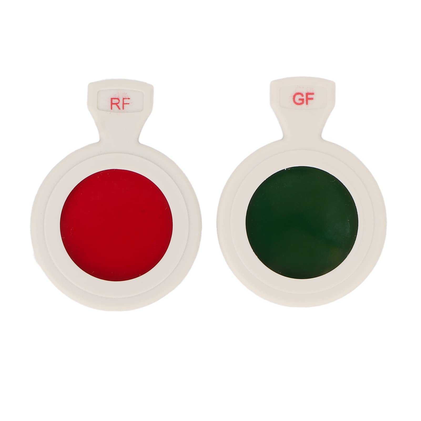 Pwshymi 4 Dot Test Light, Accurate Pure Colors Sturdy 4 Dot Vision Test Light Red Green Lens Flip Tool for Ocular Suppression