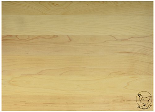 J.K. Adams 16-Inch-by 12-Inch Sugar Maple Wood Takes Two Cutting Board