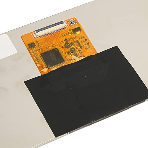 KUIDAMOS Portable Monitor, IPS Thin Screen Multifunctional 1024x600 7 inch Backlight Control 40pin Interface for Smart Home for PCs