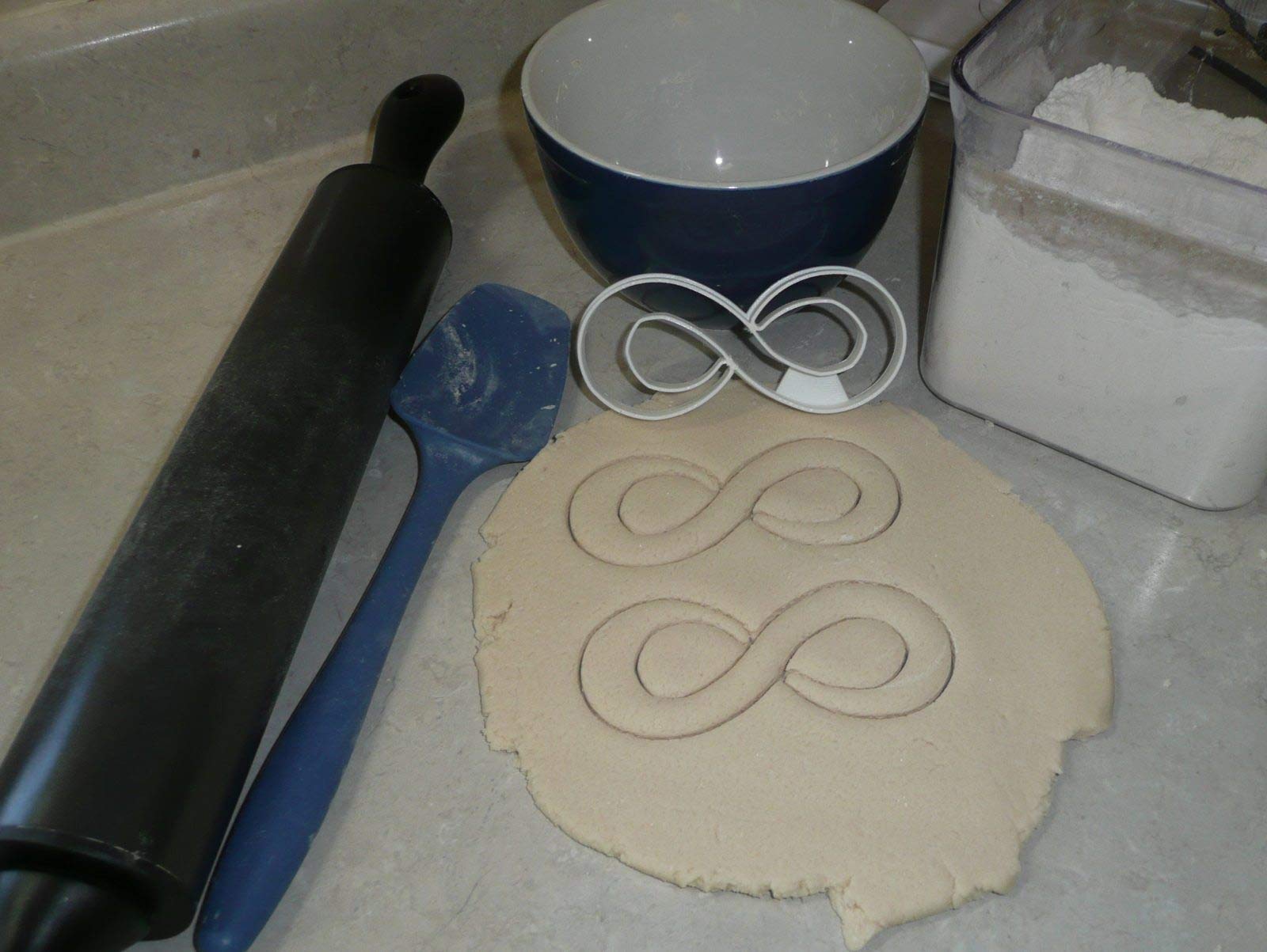 INFINITY SYMBOL NEVER ENDING LOVE MATH PHYSICS COOKIE CUTTER MADE IN USA PR2157