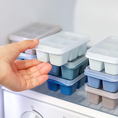 Fruit Ice Tray, Home DIY Ice Cream Summer with Lid Suitable for Making Ice, Ice Cream, Chocolate, Cake, Etc