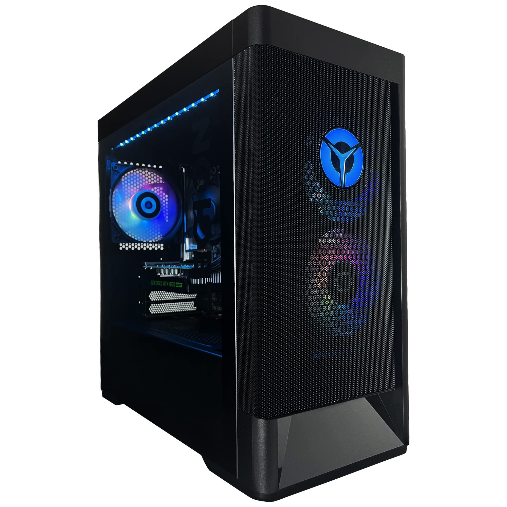 Lenovo Legion T5 Gaming Tower Computer - 11th Gen Intel Core i7-11700 8-Core up to 4.90 GHz CPU, 32GB DDR4 RAM, 1TB NVMe SSD + 1TB HDD, GeForce GTX 1660 SUPER 6GB Graphics Card, Windows 11 Home