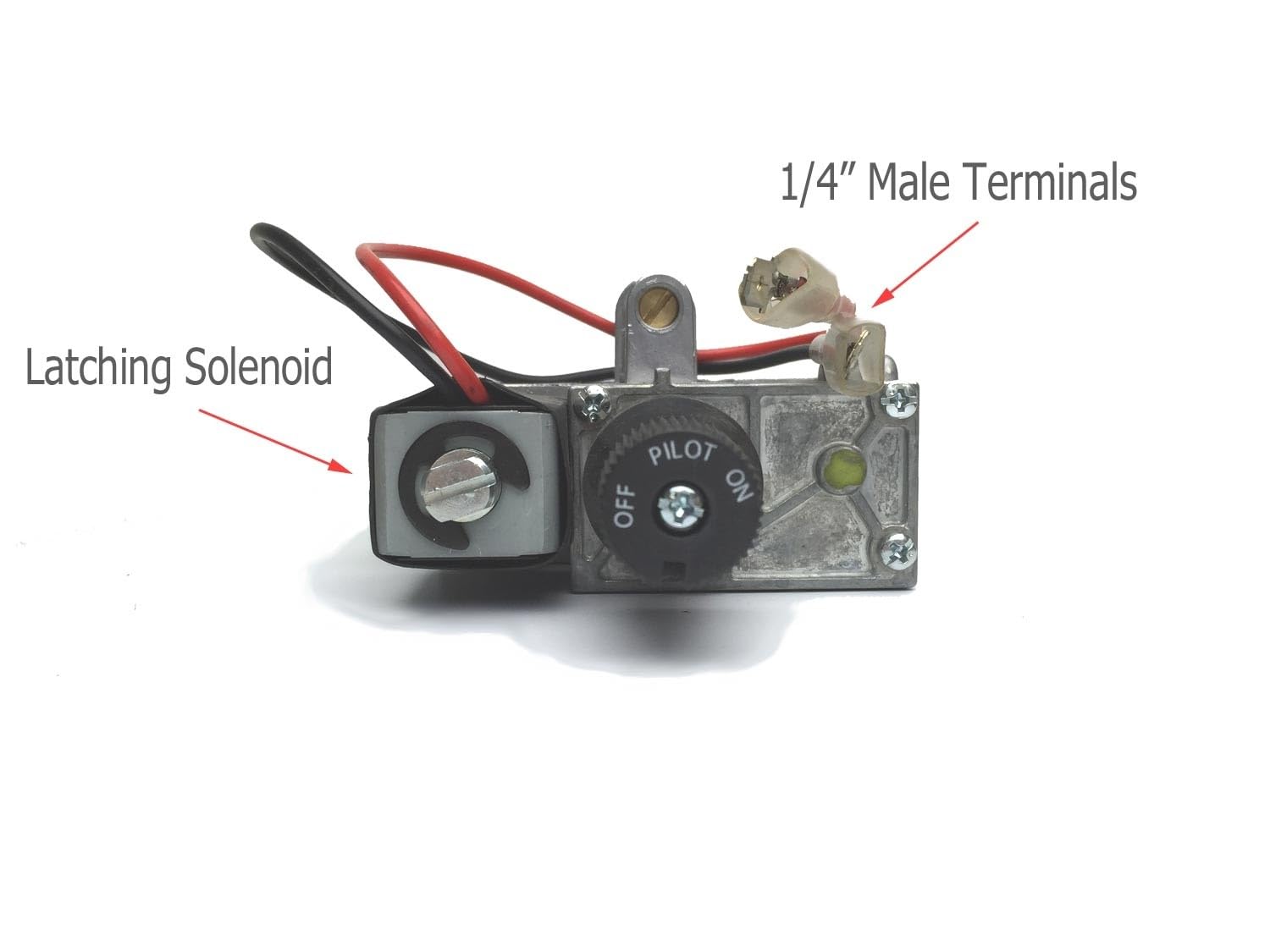 The-new-style Remote Control System for Latching Solenoid & Servo Motor Gas Valve Fireplace,Fit for skytech Napoleon Majestic ambientect,Flame Adjustment, RCB06S