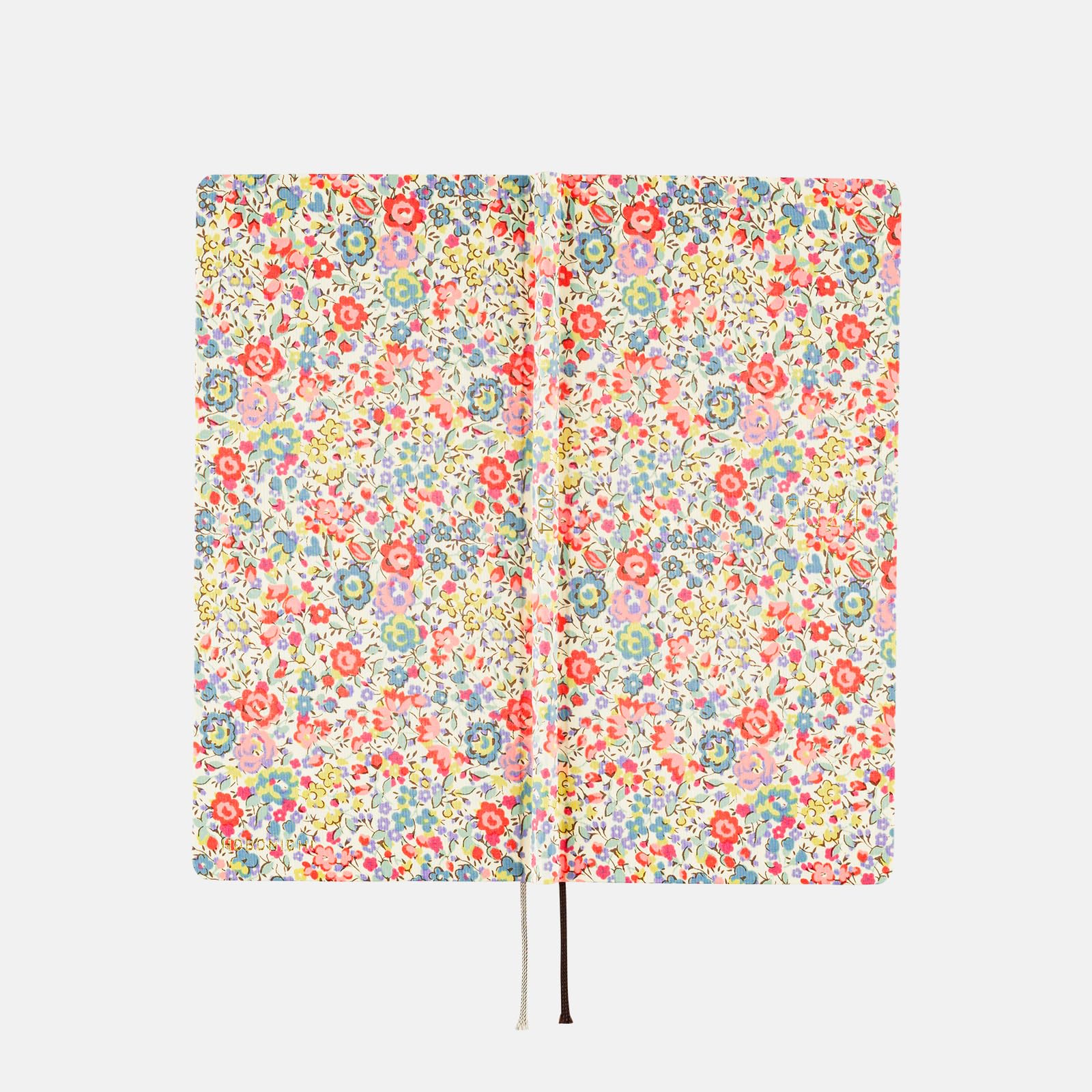Hobonichi Techo Weeks [English/Tall and Slim Size/January 2024 Start] Liberty Fabrics: Emma and Georgina