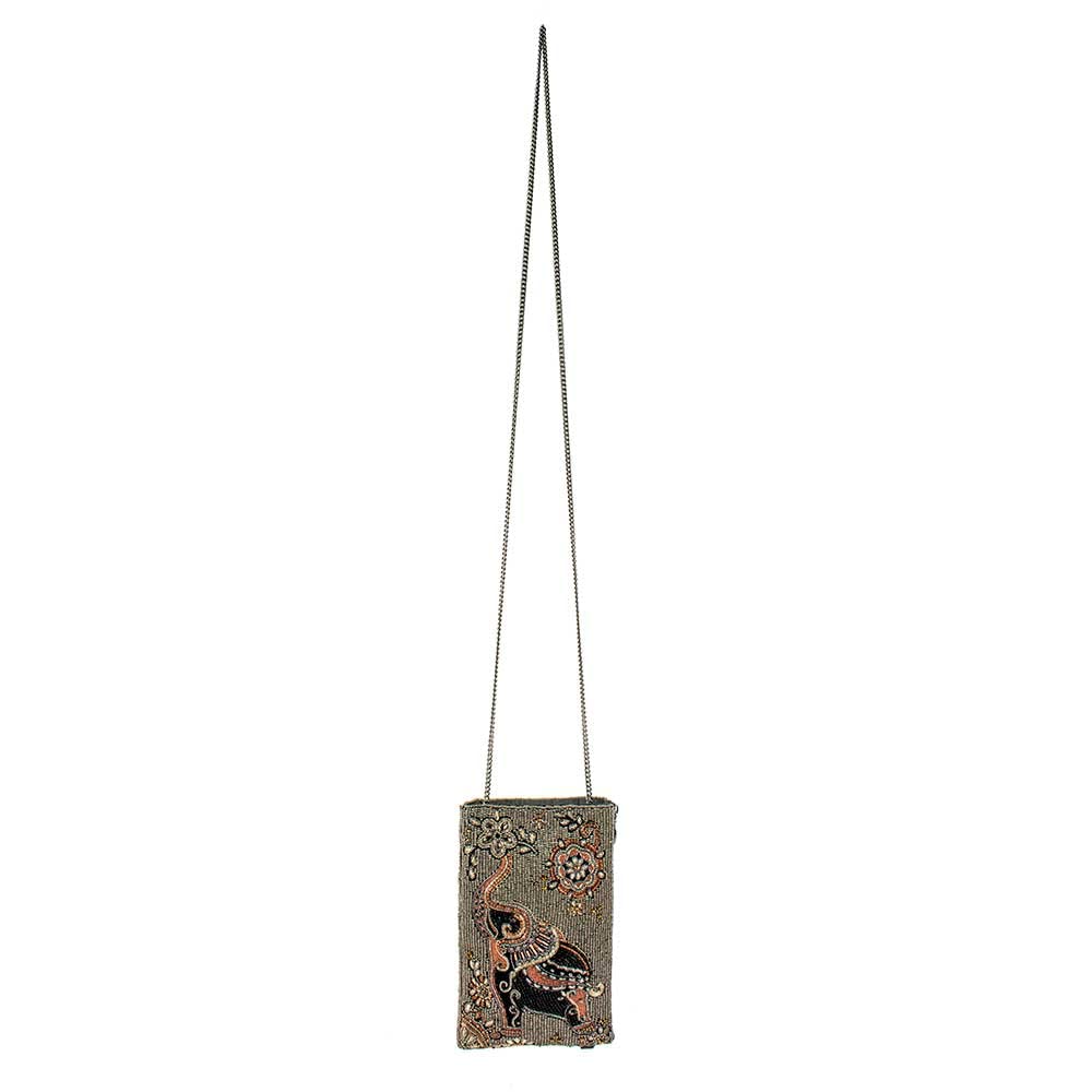 Mary Frances Elegant Elephant Crossbody Phone Bag, Multi