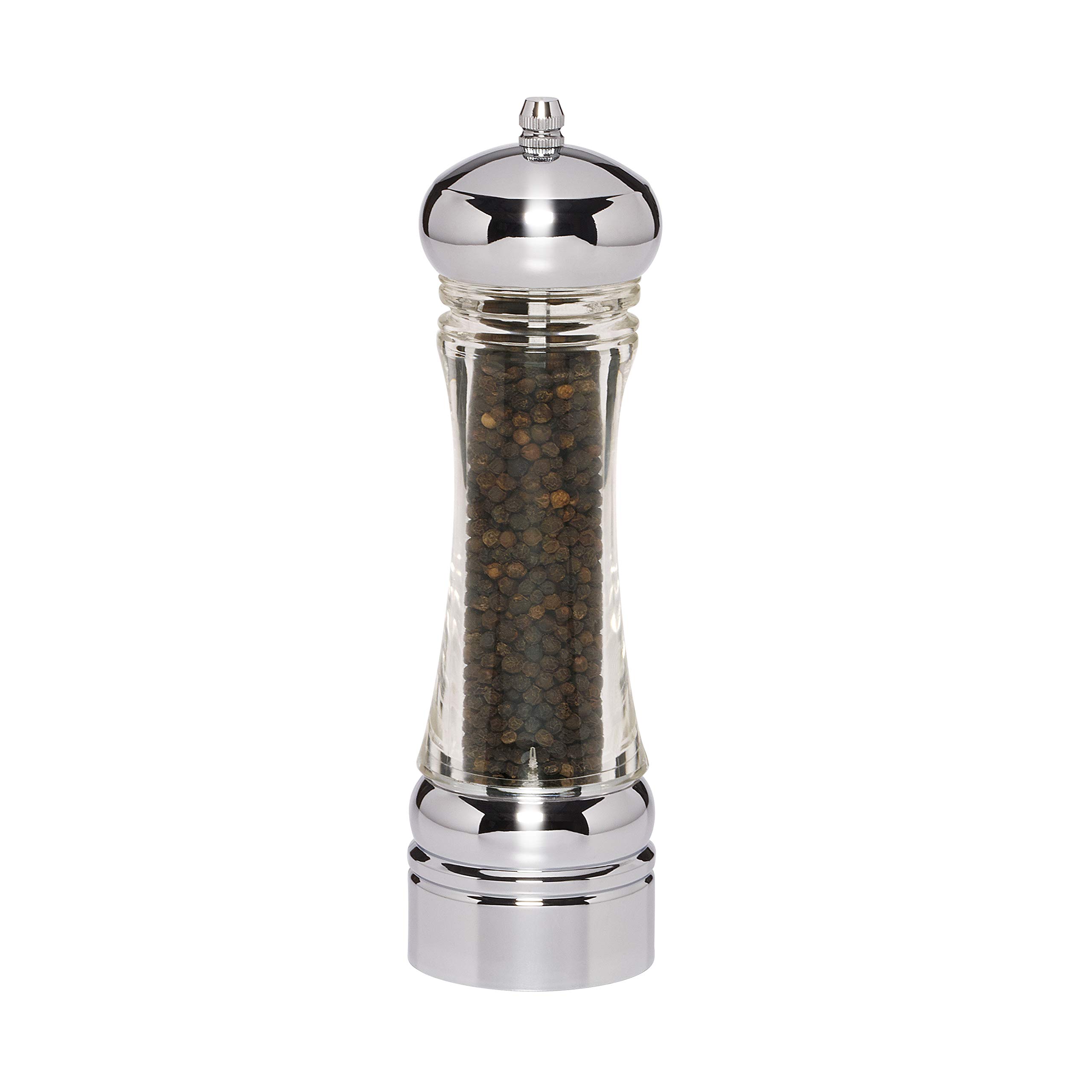 Kamenstein Chrome Peppercorn Grinder, 8.5-Inch